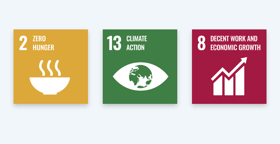 IHOPE and the SDGs: Zero hunger, Climate action, & Decent work